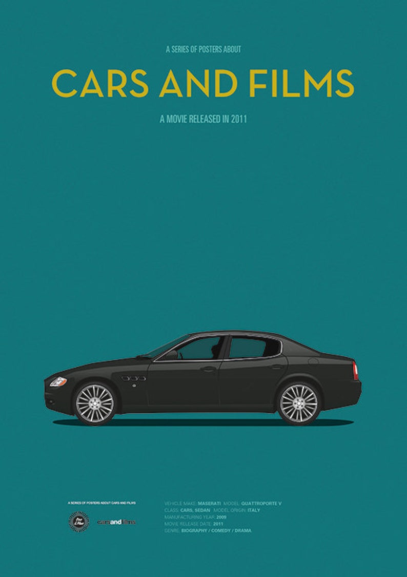 Intouchables Movie Car Poster Art Print A3 Cars and Films - Etsy