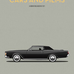 The French Connection Movie Car Poster, Art Print Cars and Films, Film ...