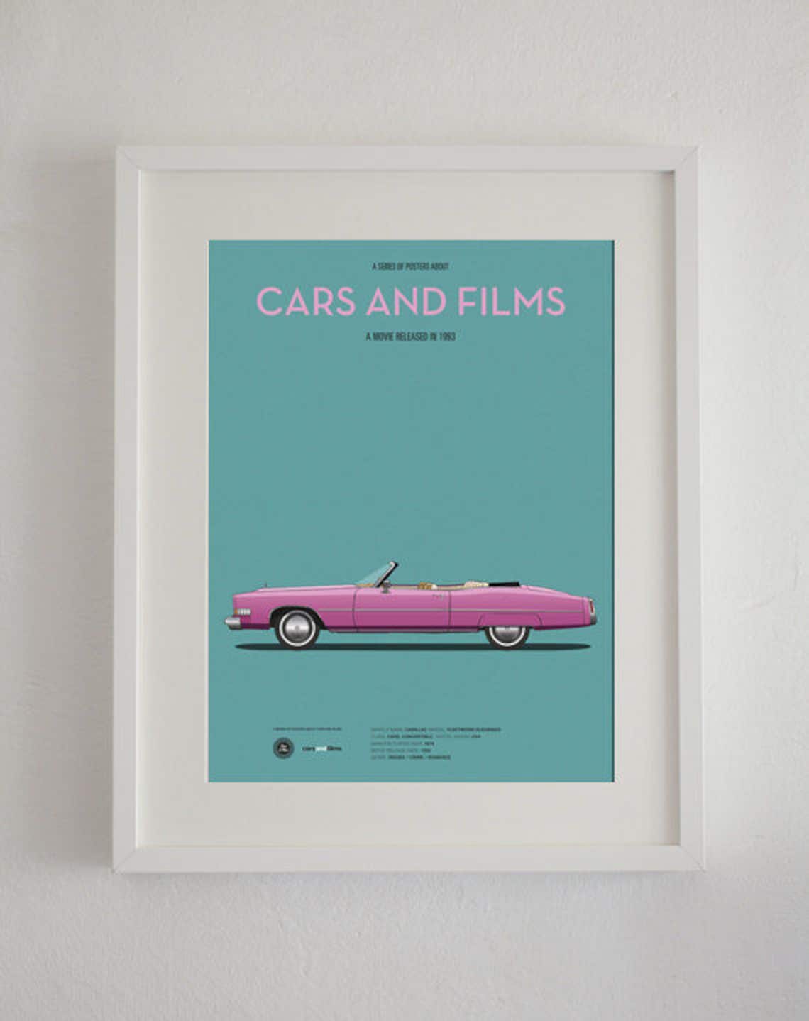 True Romance Movie Car Poster Art Print A3 Cars and Films - Etsy
