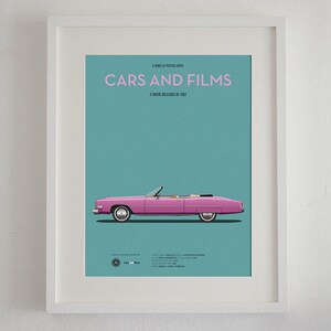True Romance Movie Car Poster, Art Print Cars and Films, Movie Art for ...