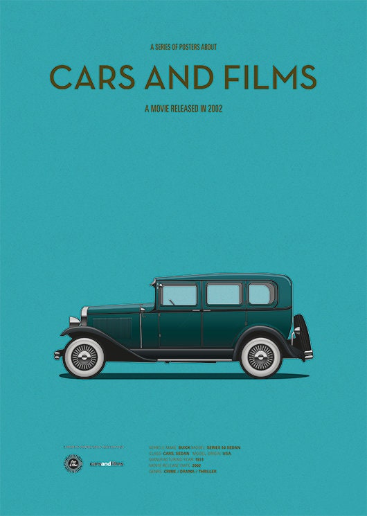 Road to Perdition Car Poster Art Print A3 Cars and Films - Etsy