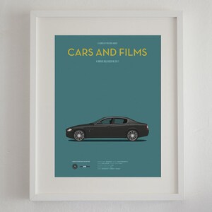 Intouchables Movie Car Poster, Art Print Cars and Films, Film Art for ...