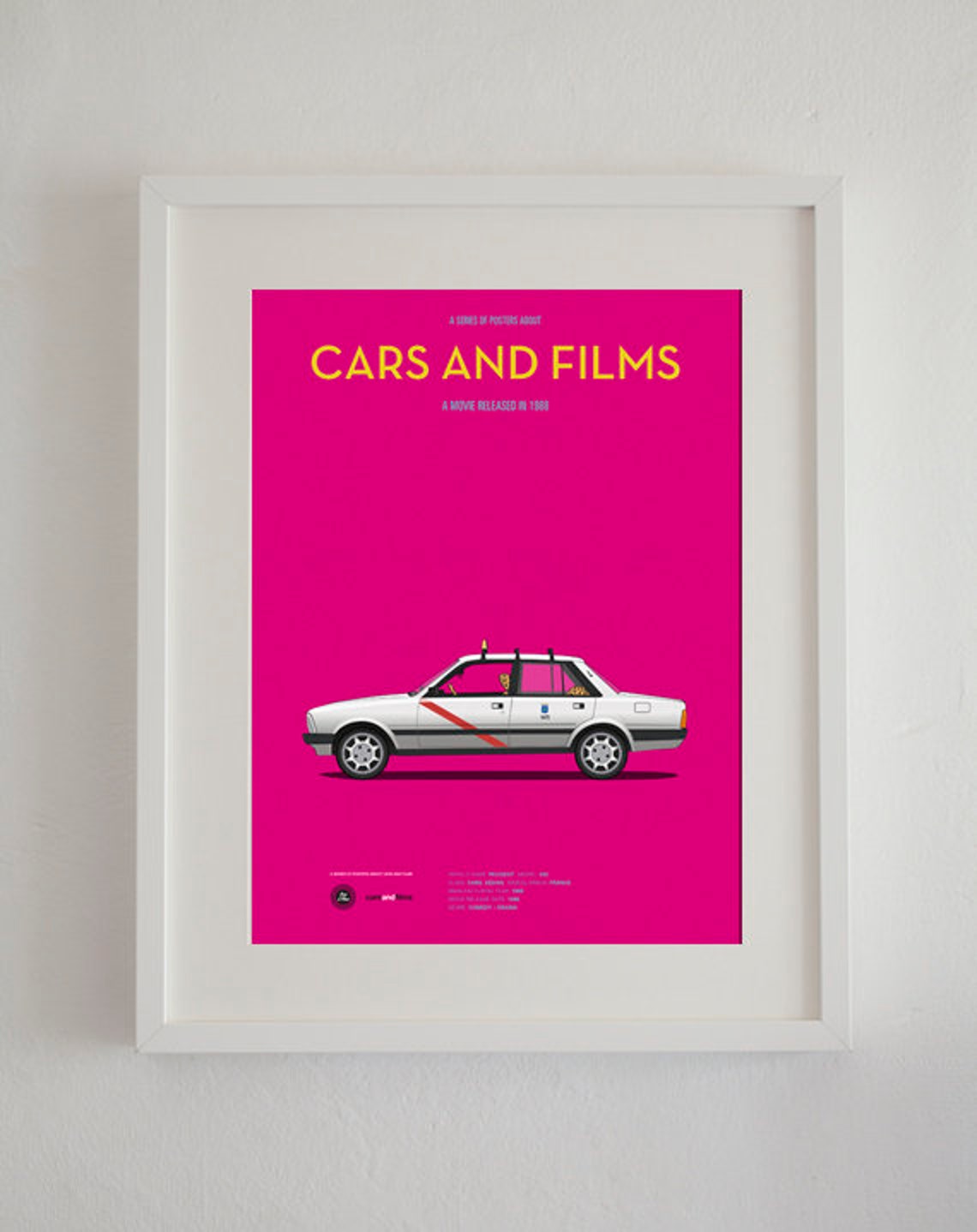 Women on the Verge of a Nervous Breakdown Car Movie Poster, Art Print ...