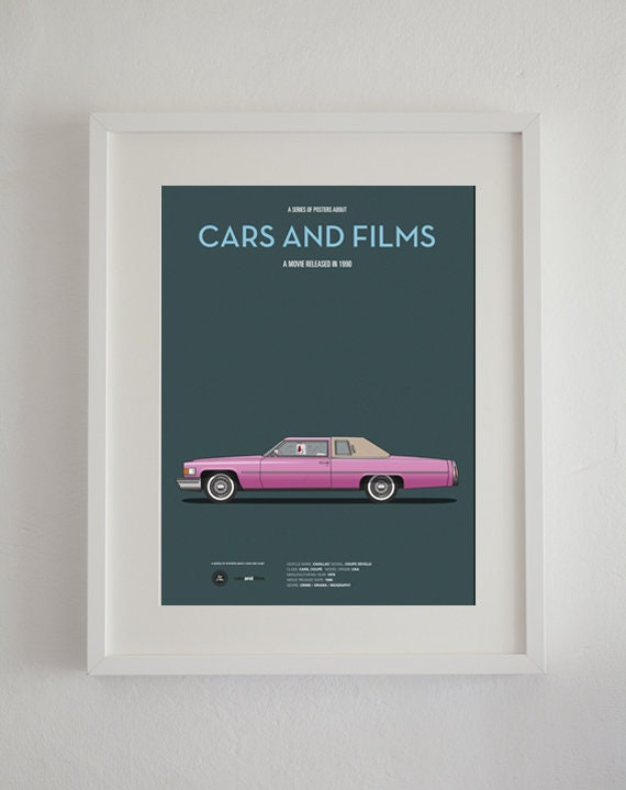 Goodfellas Cadillac Poster Goodfellas Posters