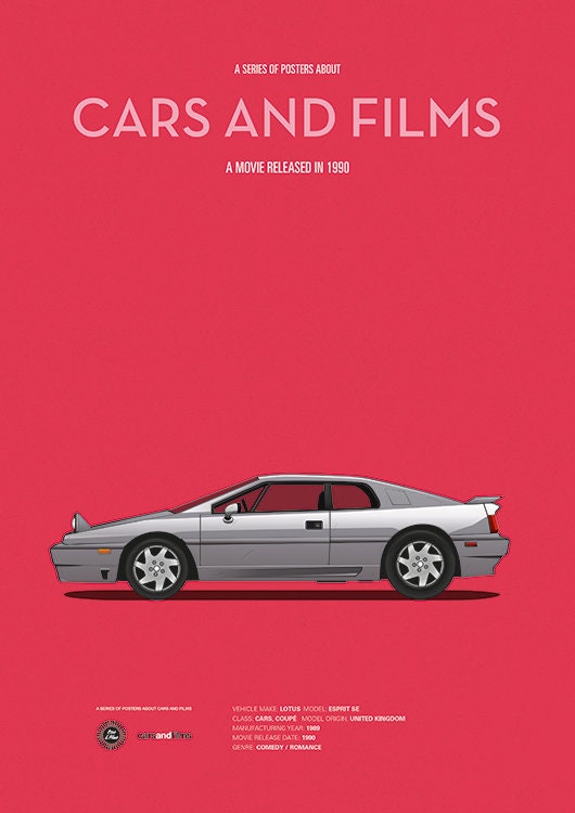 Pretty Woman Movie Car Poster Art Print A3 Cars and Films - Etsy