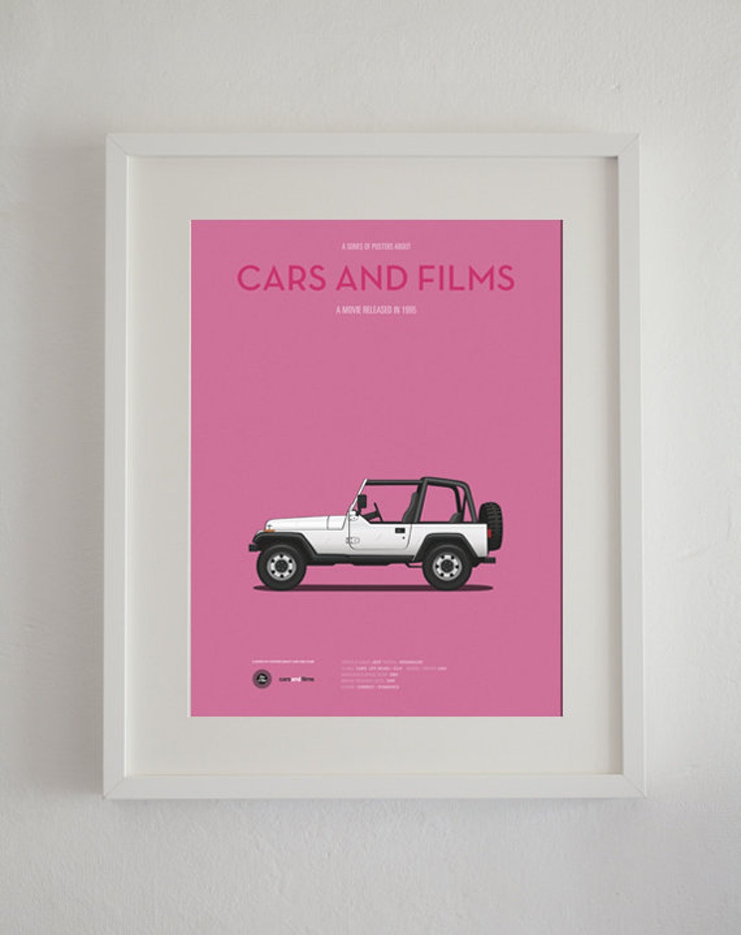 Clueless Movie Car Poster Art Print A3 Cars and Films Home - Etsy