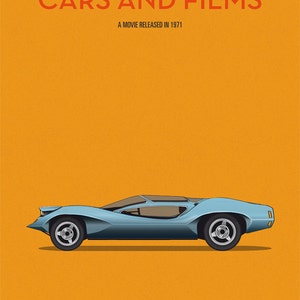 A Clockwork Orange Car Movie Poster, Art Print Cars and Films, Film ...
