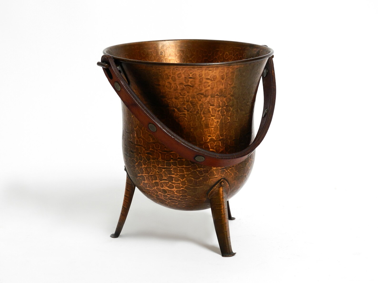 Rare Beautiful Mid Century Copper Champagne Cooler by Harald Buchrucker ...