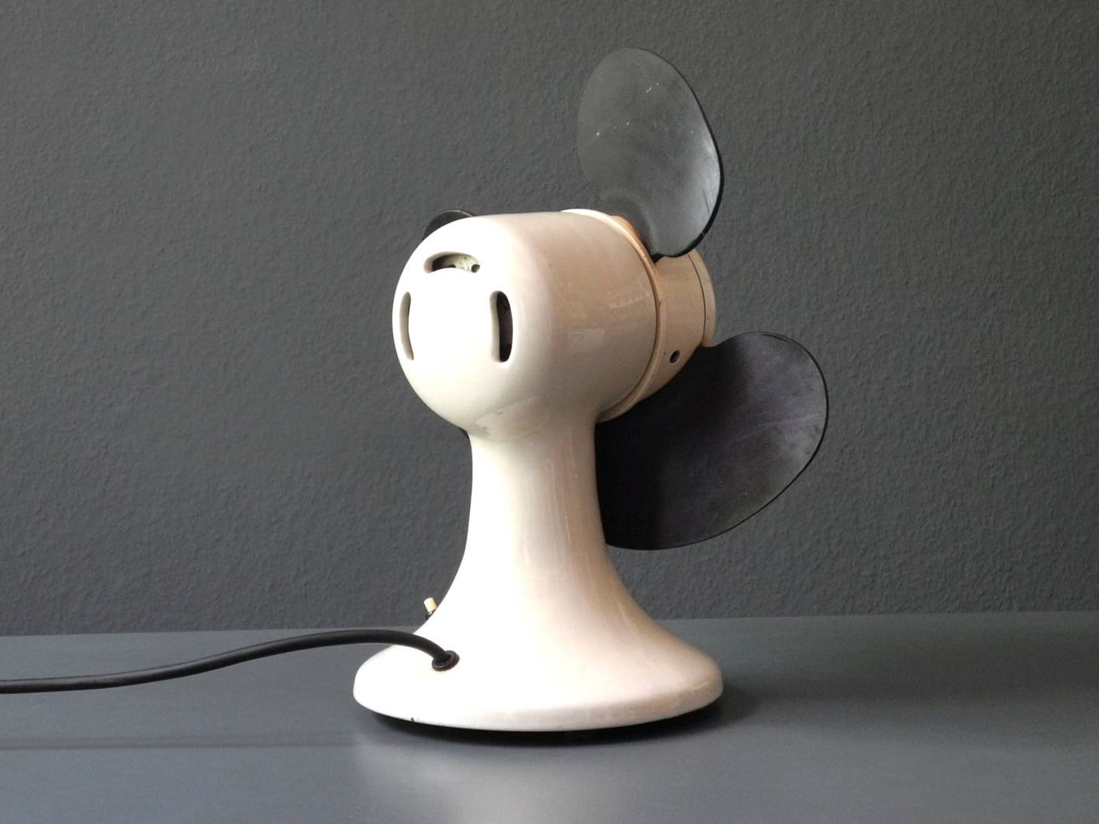 Exceptional Mid Century Art Deco Fan With Porcelain Housing | Etsy