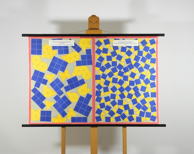 Vintage School Wall Map mix and Connection Graphic - Etsy