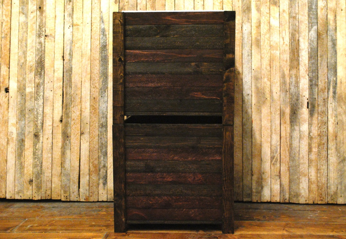 Wooden Record Crate or Vinyl Record Storage Crate | Etsy