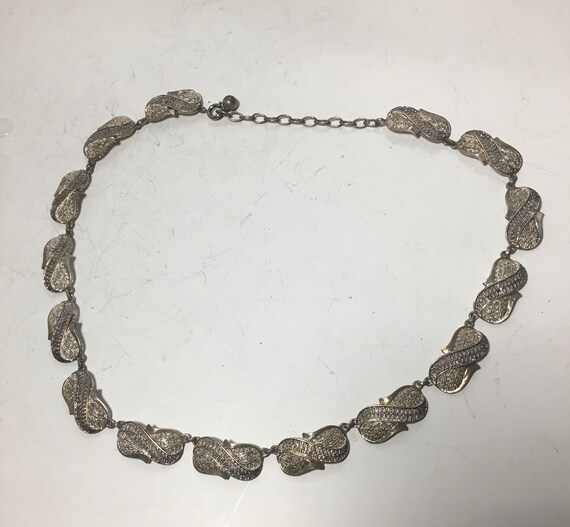 Art Deco Vintage Sterling Silver Germany 17.75” Adjus… - Gem