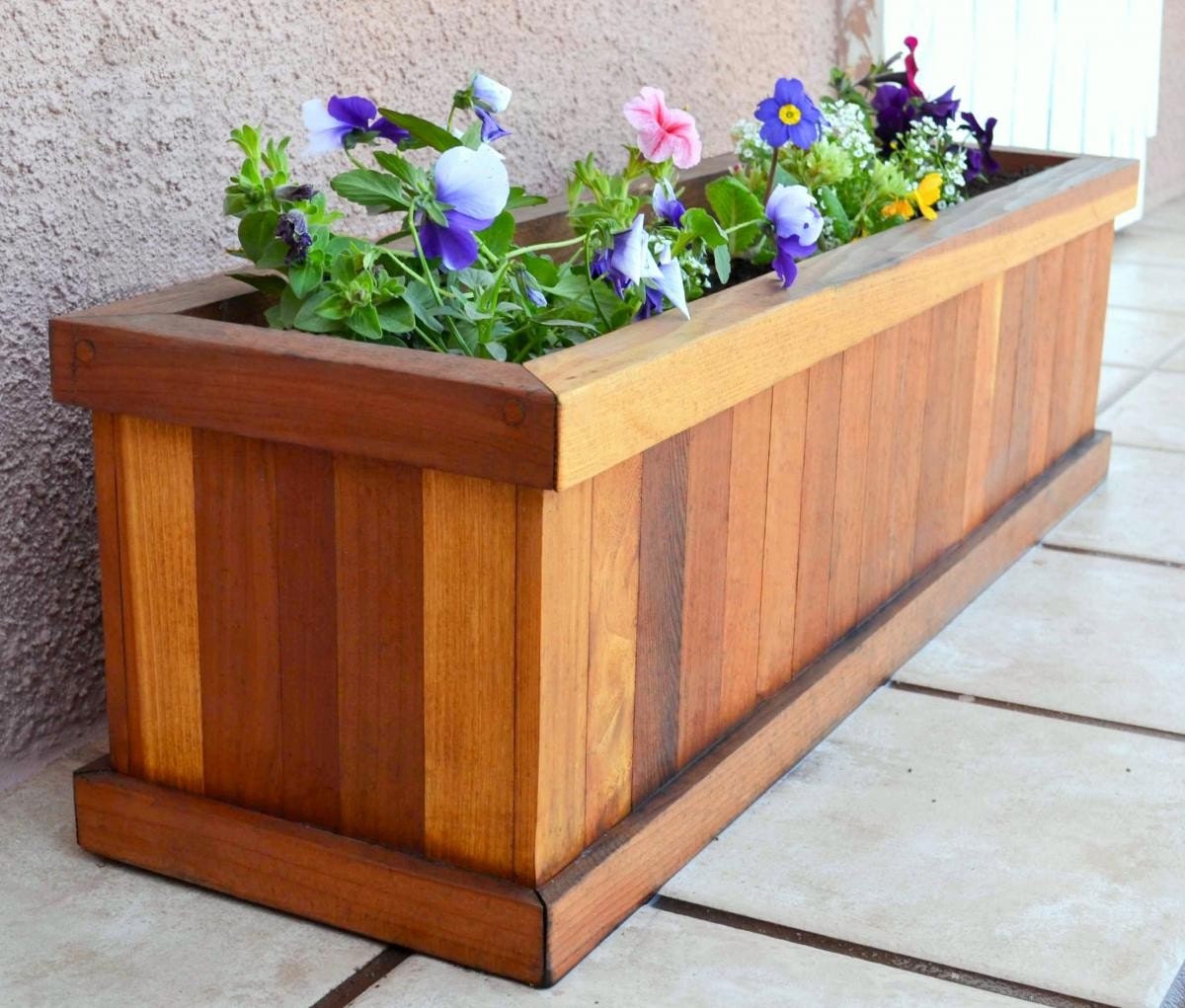 27 to 44 Redwood Planter Boxes for Windows | Etsy 27 to 44 Redwood Planter Boxes for Windows | Etsy