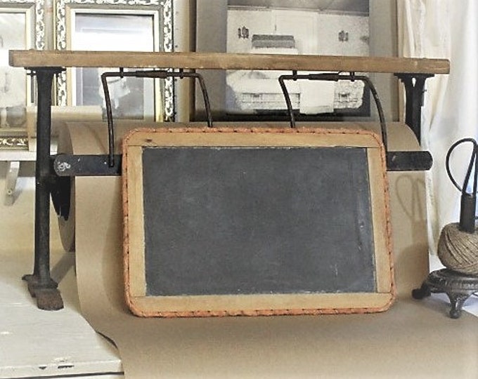 OLD SCHOOL Slate-vintage 2 Sided-wood Frame-felt Edge-teaching ...