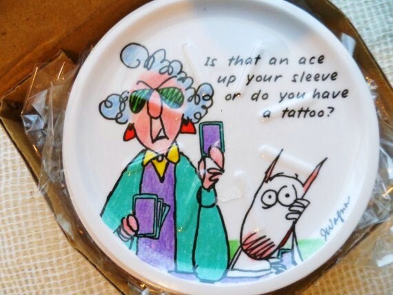 MAXINE COASTER Set of 6 In Box-Maxine & Floyd Coasters-Drink | Etsy