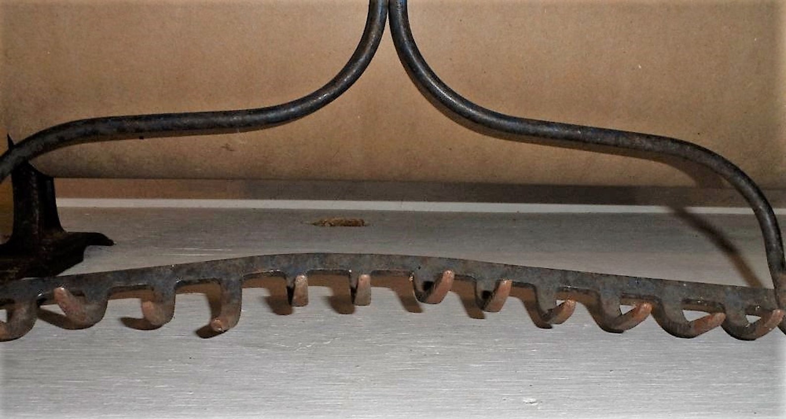 Rusty Metal Iron RAKE HEAD-Aged to Perfection-Home | Etsy