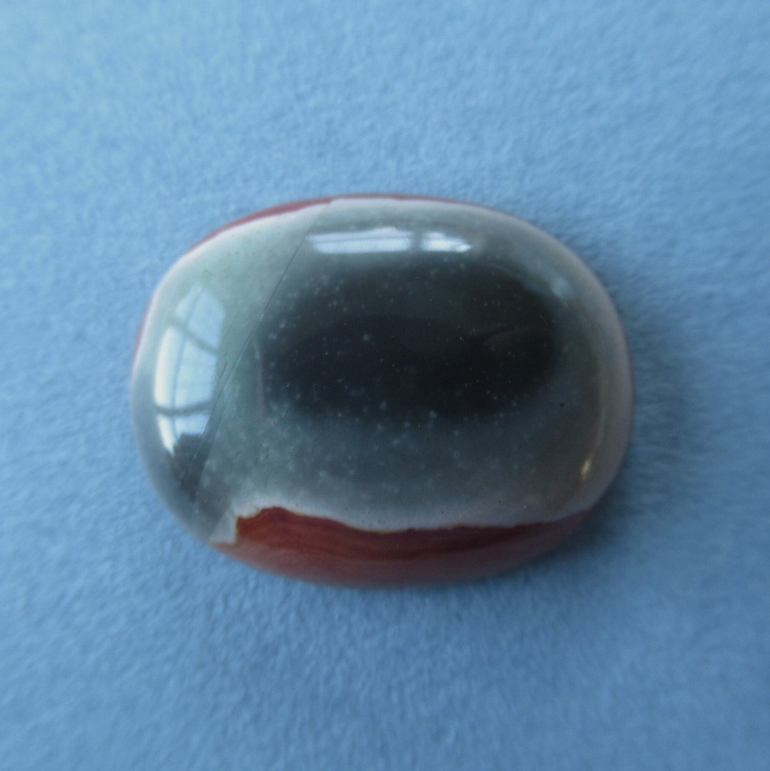 Jasper From Vietnam Cabochon Very Rare Jasper With Ink Blue and Orange ...
