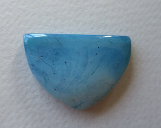 Swedish Blue Glass Slag Cabochon Ancient Glass From Sweden Shield ...