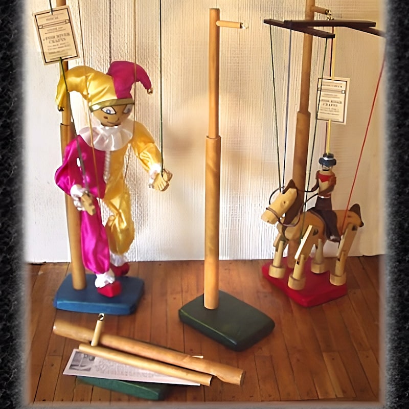 Wooden String Puppets - Etsy