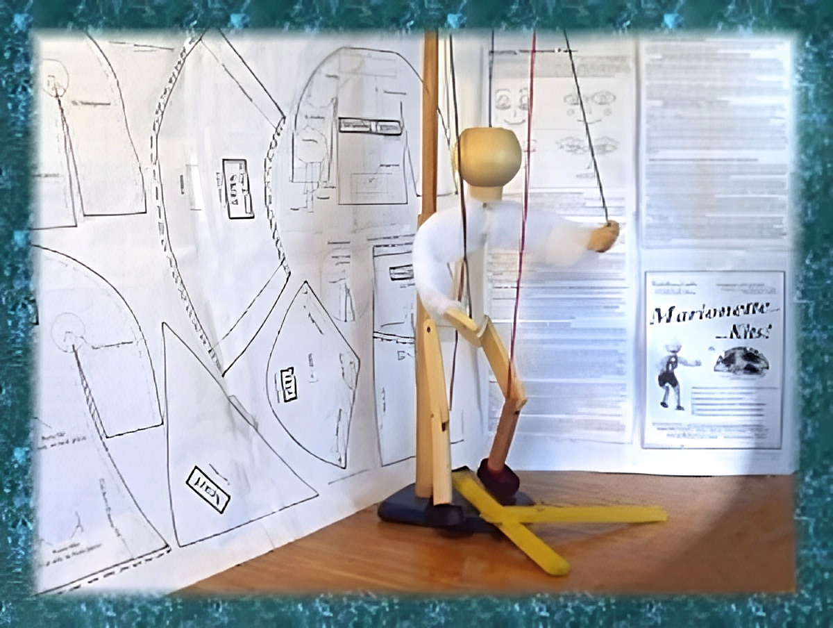 Marionette Kit - DIY Craft Kit - Wooden Action Figure Kit Project - Etsy