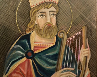 King David Icon - Etsy