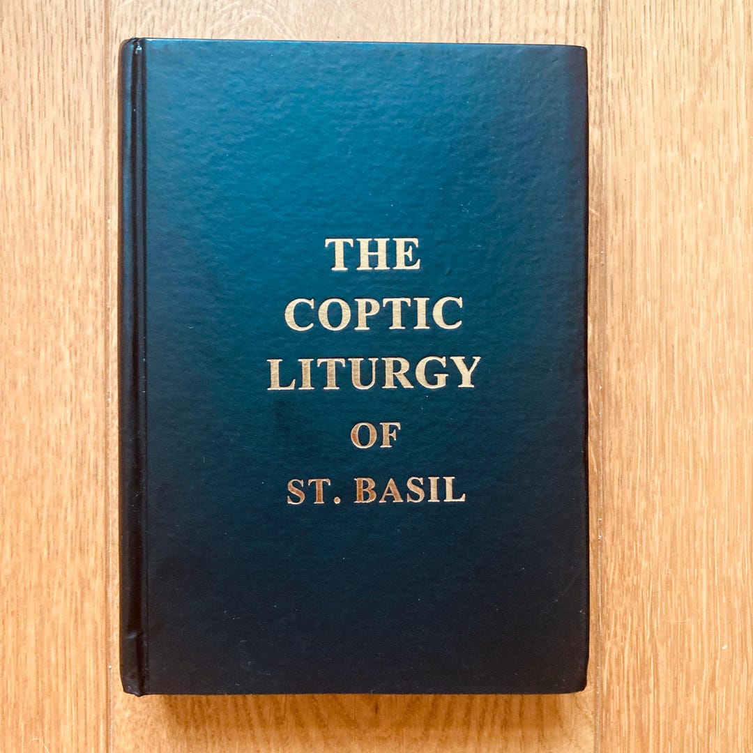 Coptic Liturgy of St. Basil: English, Coptic & Arabic - Etsy