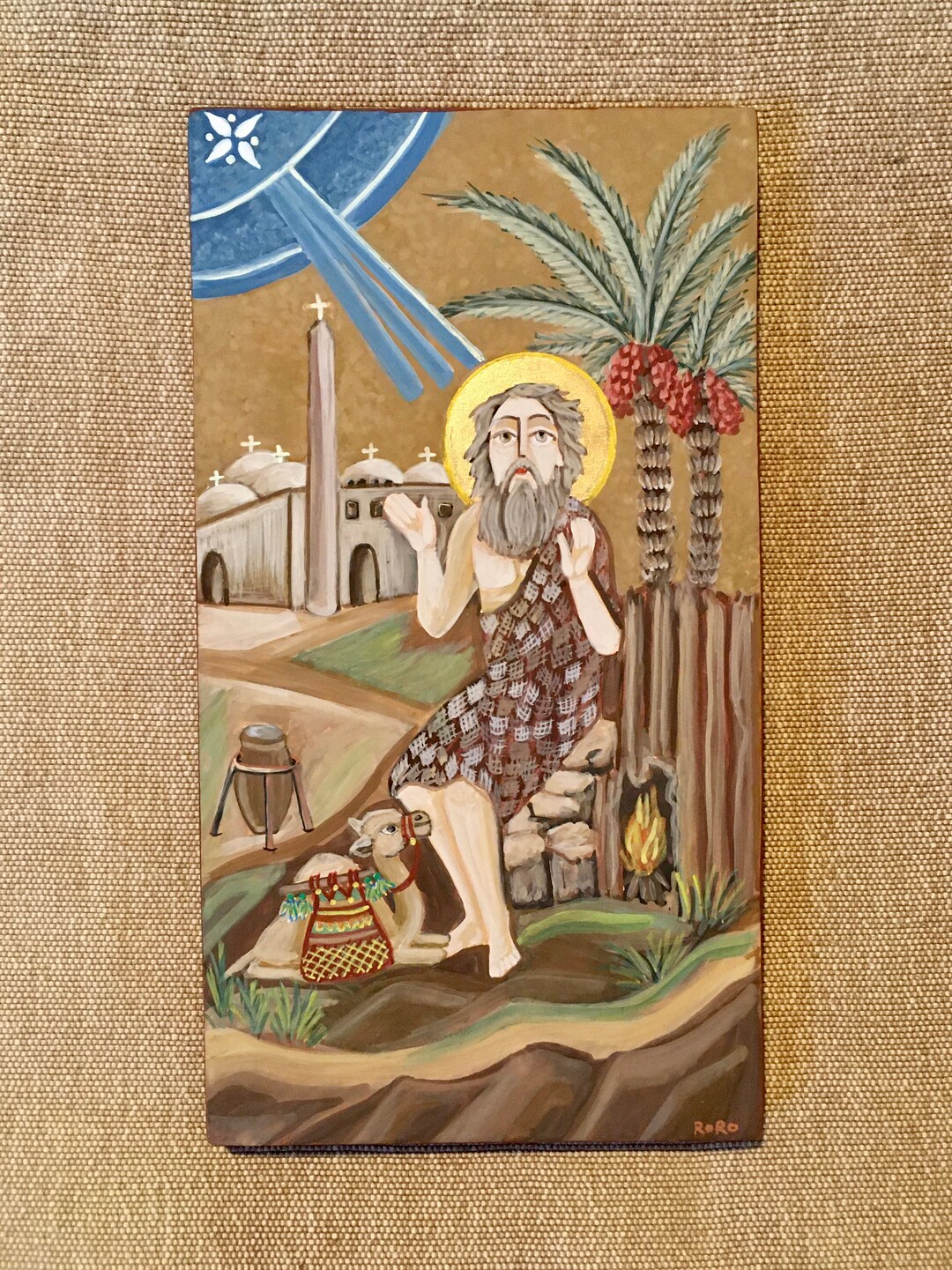 Saint Reweis Egyptian Coptic Iconography - Etsy