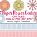 Paper Flower Centers SVG File - Stamen Cutting Files for Paper Flower ...