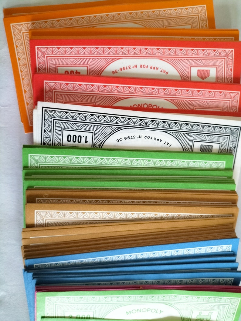 Vintage Monopoly Parker - Etsy