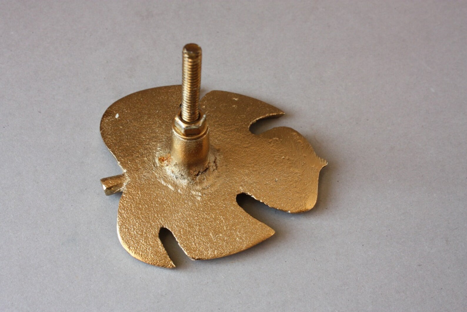 Monstera Door Knob 4.72", Leaf Handle for Chest of Drawers, Jungle Door ...