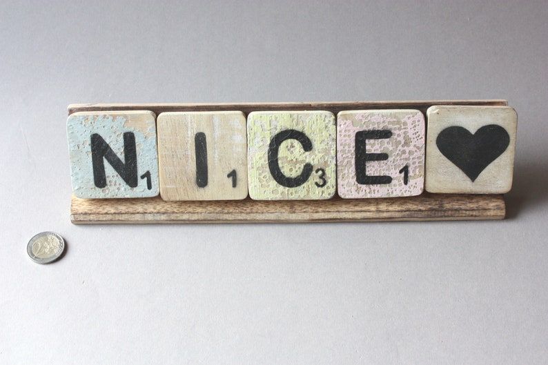 Scrabble Letter Holder Letter Board Letter Stand | Etsy