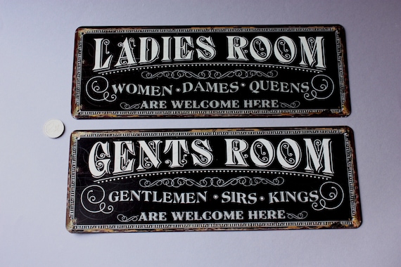Funny Ladies Toilet Signs
