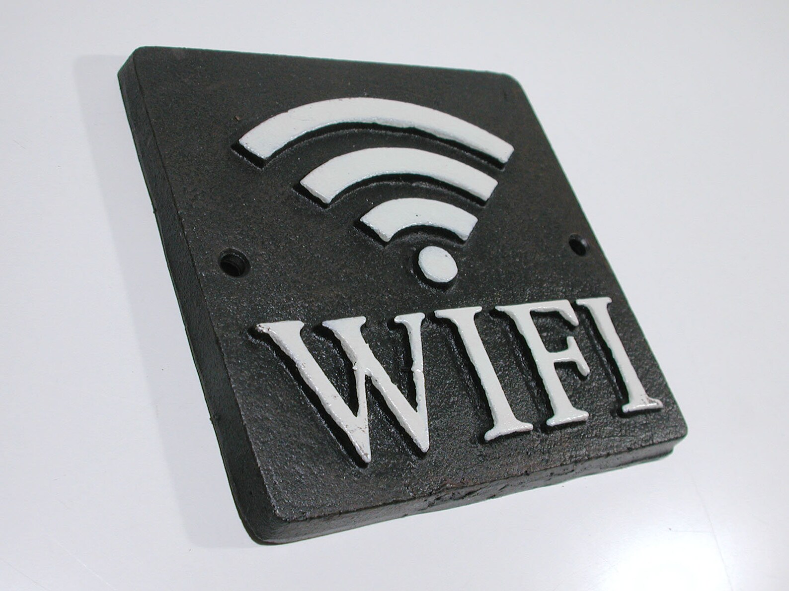 WIFI Sign WLAN Door Sign Wall Hanging Wall Plaque Black | Etsy