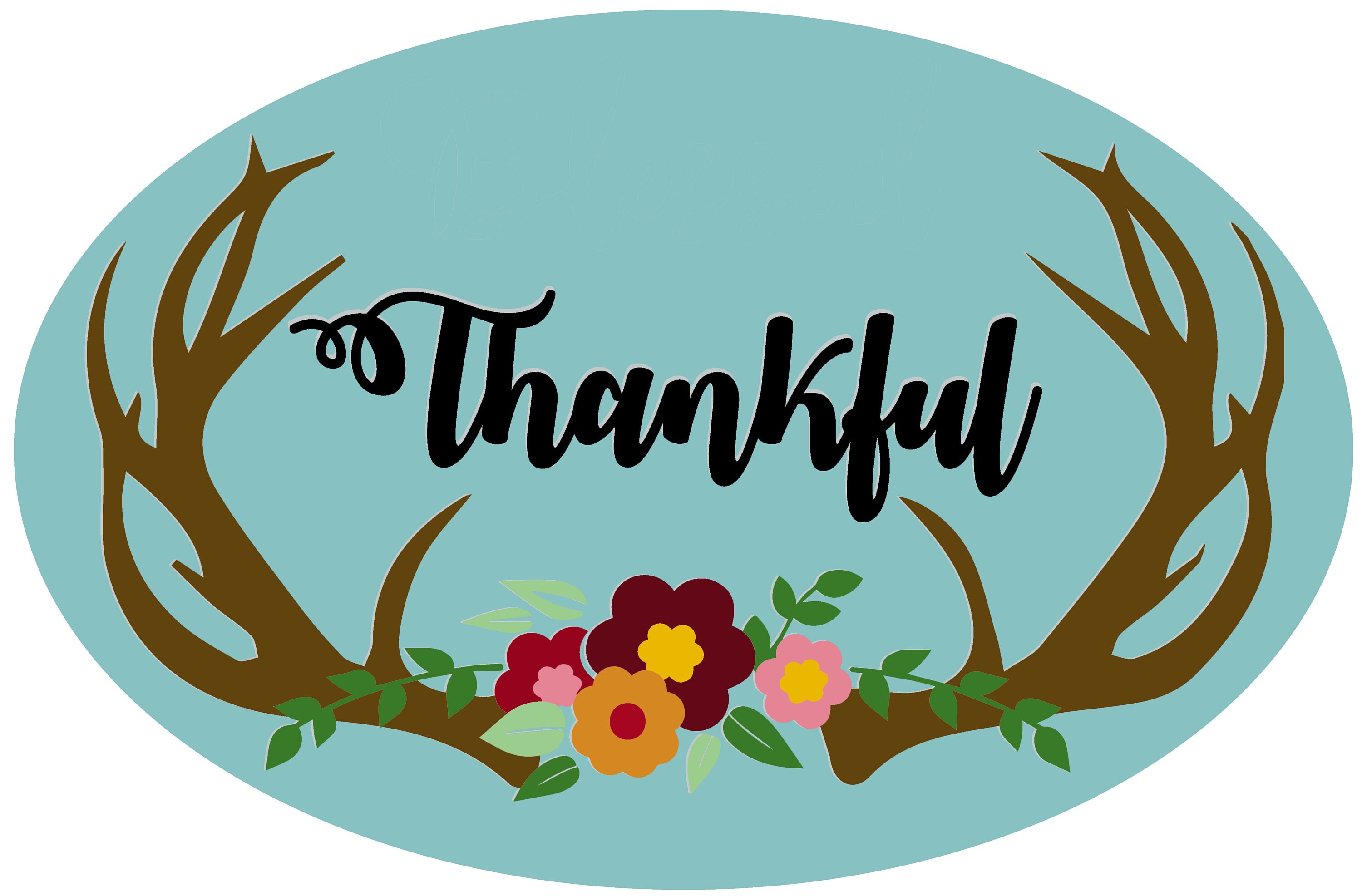 Boho Antler SVG Digital File - Etsy