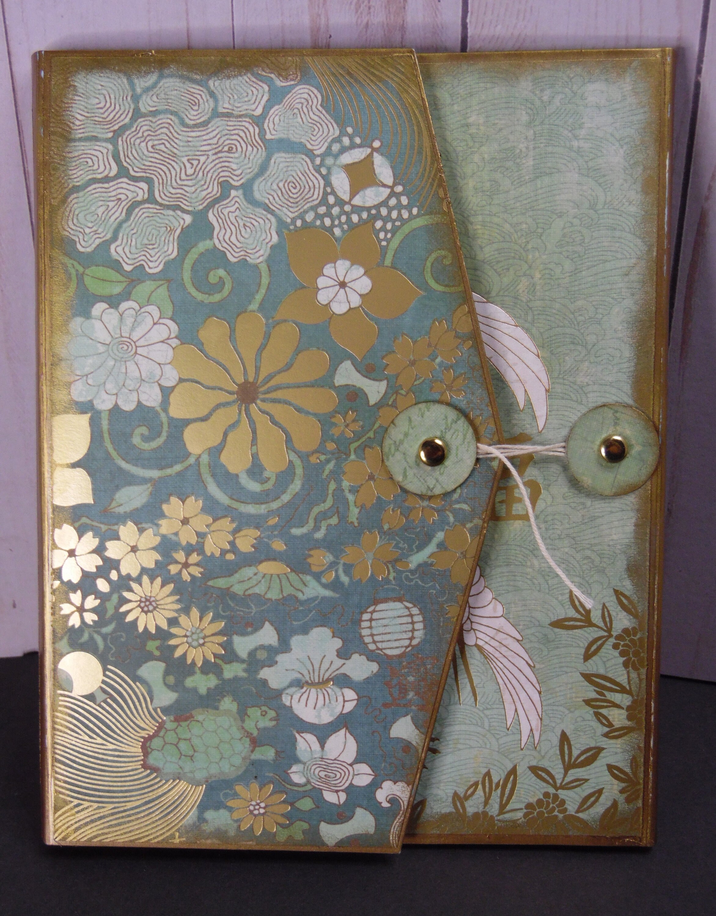 Scrapbook Cover Design Recycled