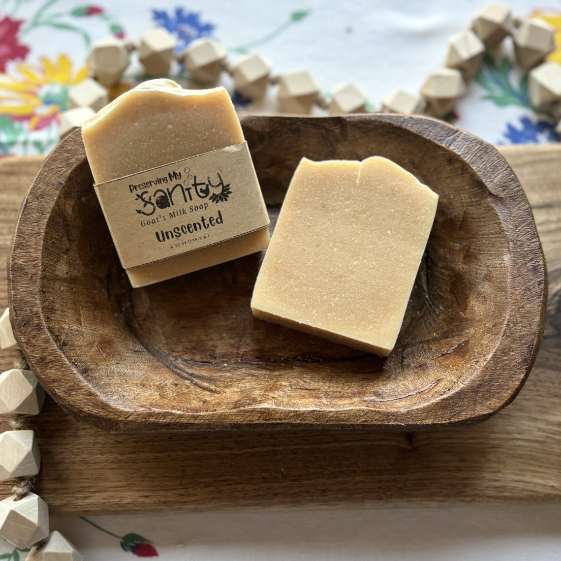 Oatmeal Dog Soap With Goat's Milk and Beef Tallow | Handcrafted in ...