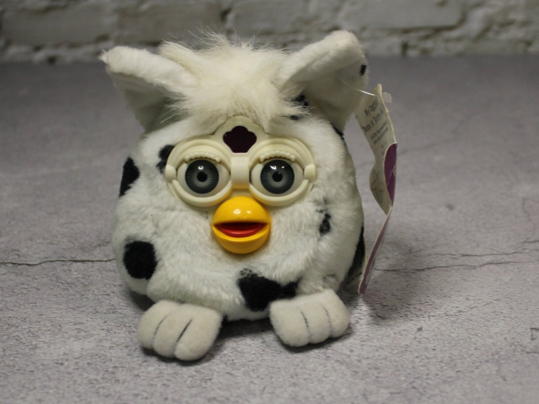 Vintage Furby Buddy. Tiger Original 90s Furby Buddy Kids Toy. Miniature ...
