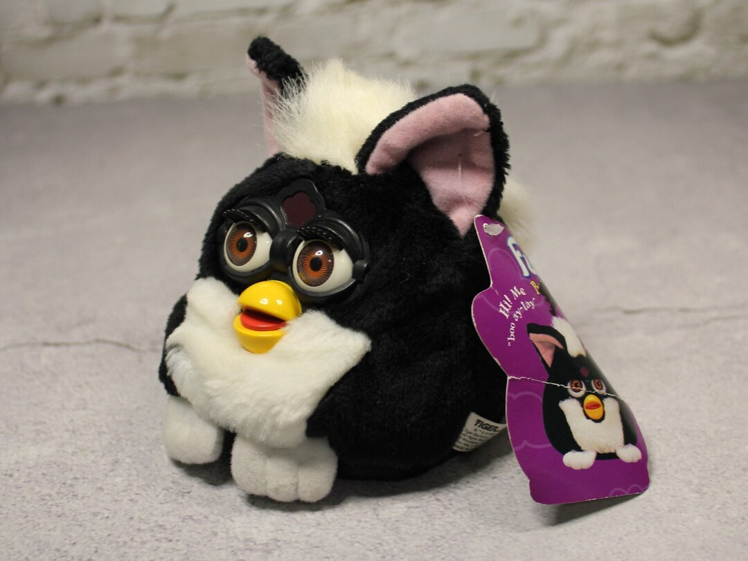 Vintage Furby Buddy. Tiger Original 90s Furby Buddy Plush Toy ...