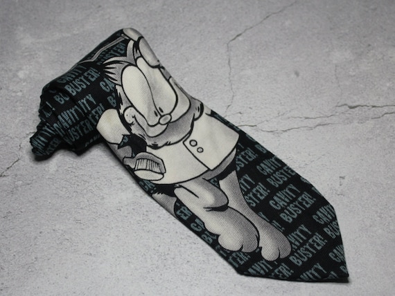 Vintage Tie. Garfield Dentist Necktie. Retro Garfield… - Gem
