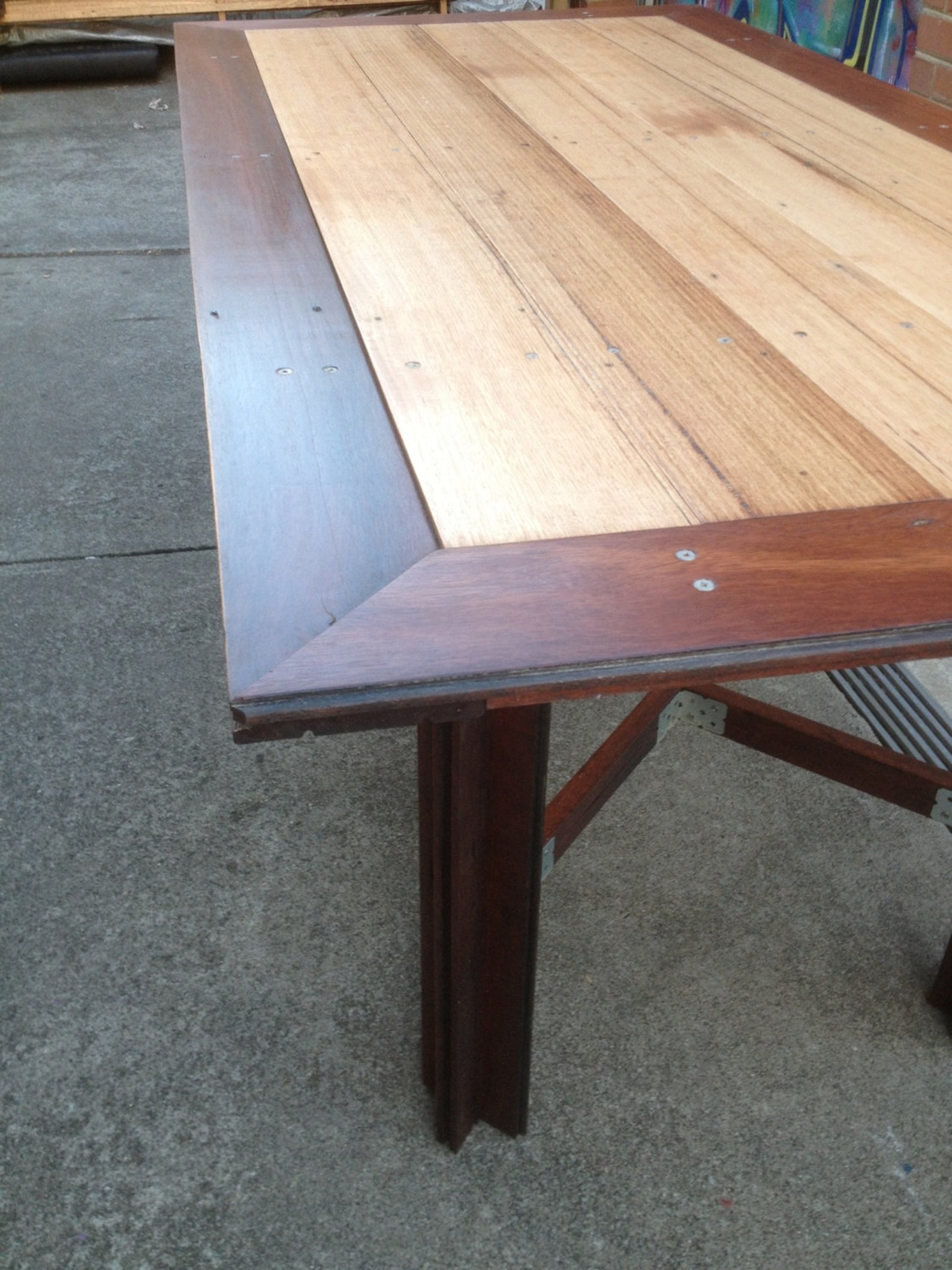 Environmentally Sustainable Recycled Timber Table Prototype - Etsy