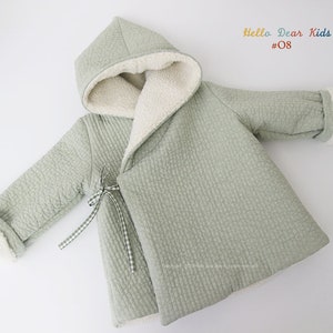 O8/ Kids Sewing Pattern/pdf Sewing Pattern/kids Jacket, Kids Coat ...