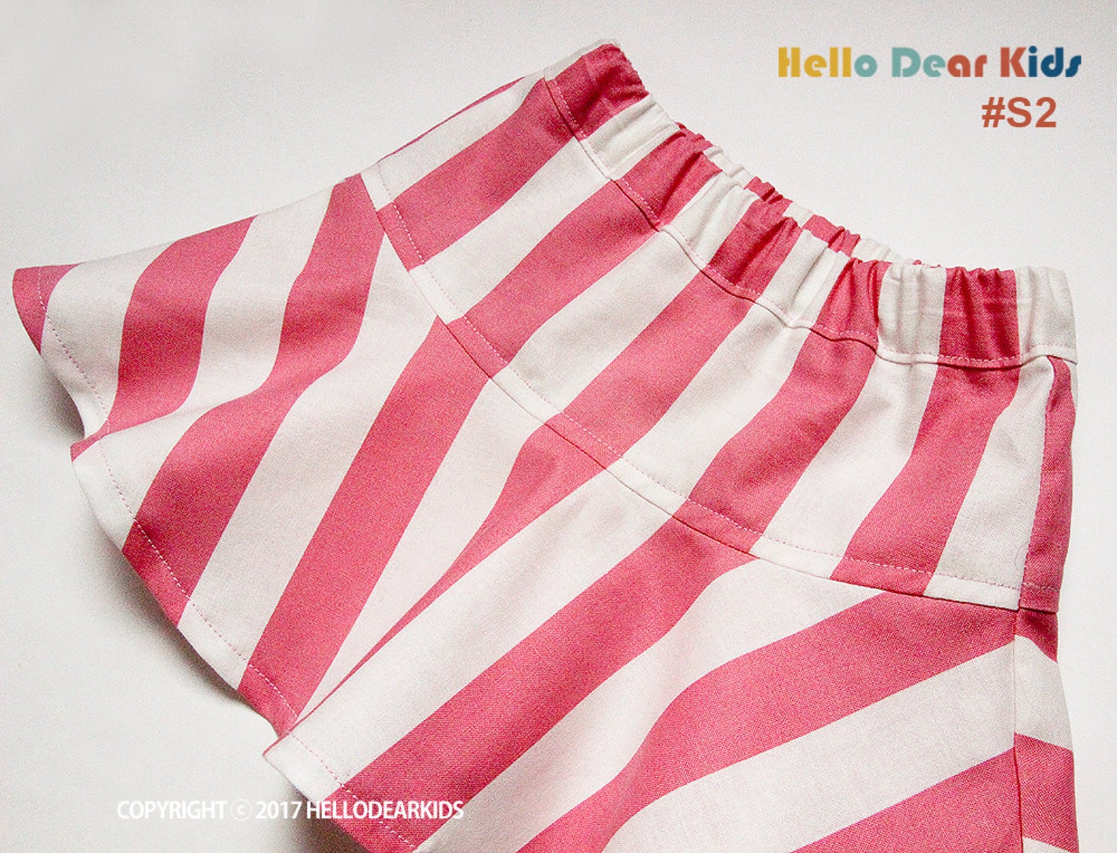 Kids Sewing Pattern /PDF Sewing Pattern/4 Basic Skirts - Etsy