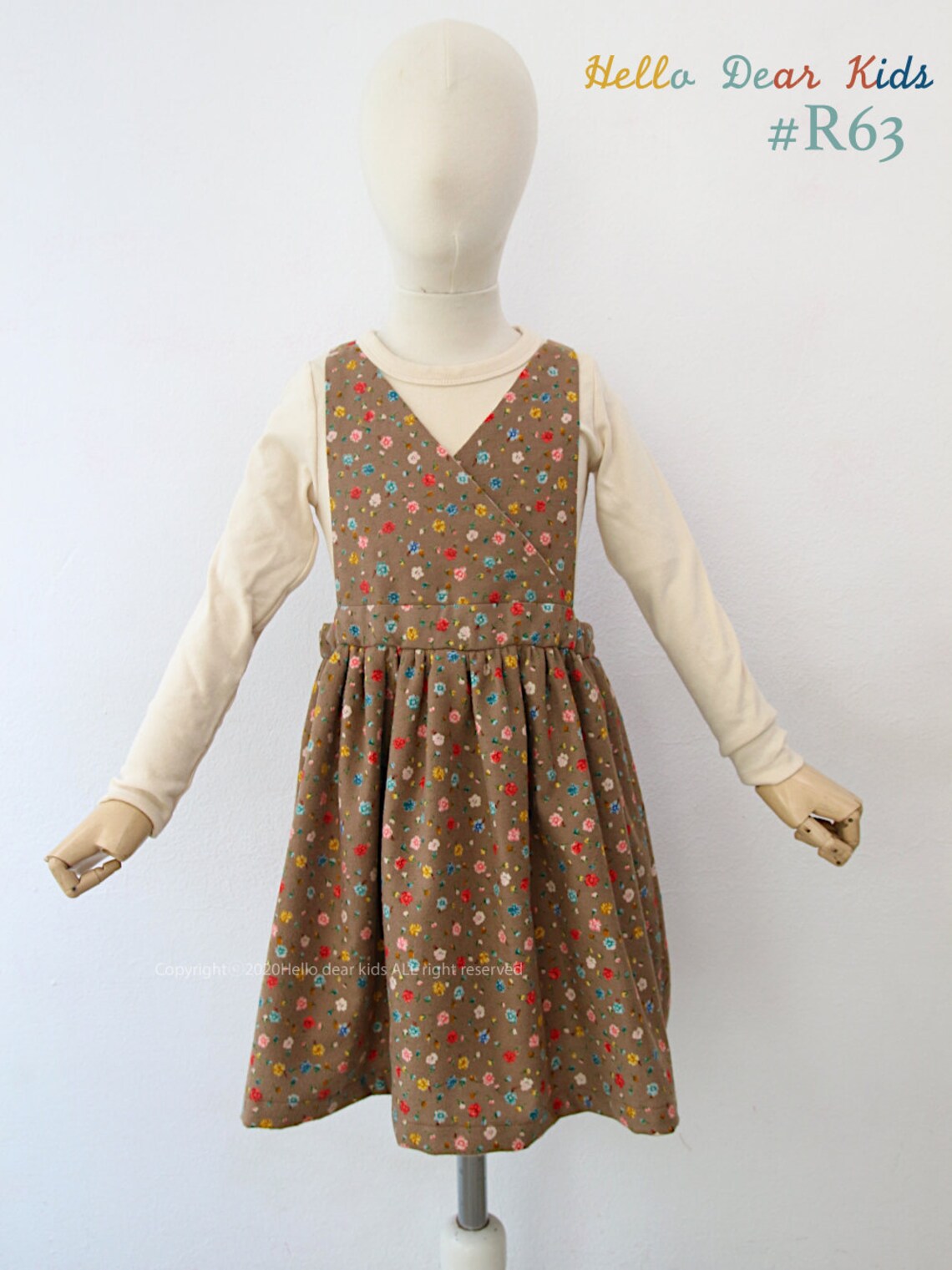 R63/ Sewing Pattern/pdf Sewing Pattern/4 Bundle Dress Romper | Etsy