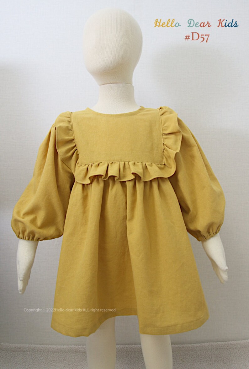 D57/ Kids Sewing Pattern/pdf Sewing Pattern/bundle Dress - Etsy