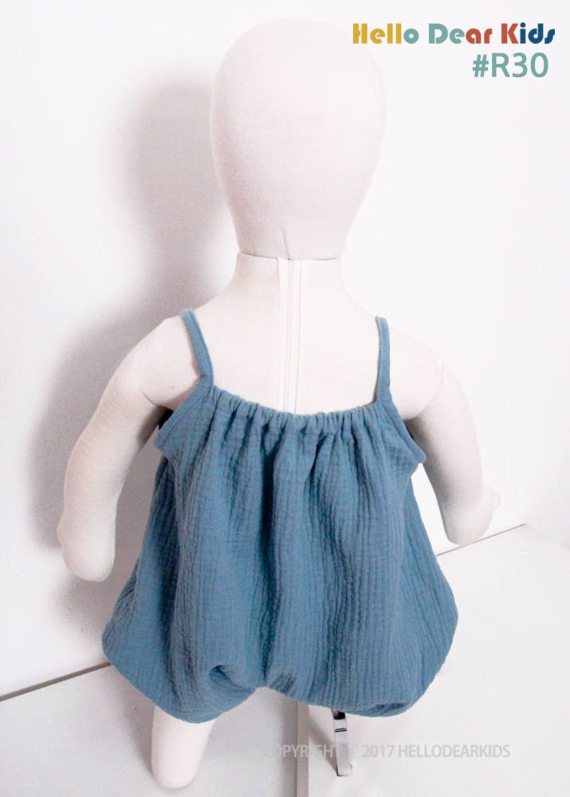 Baby Sewing Pattern Pdf/ Body Suit With Straps / Onesie / | Etsy