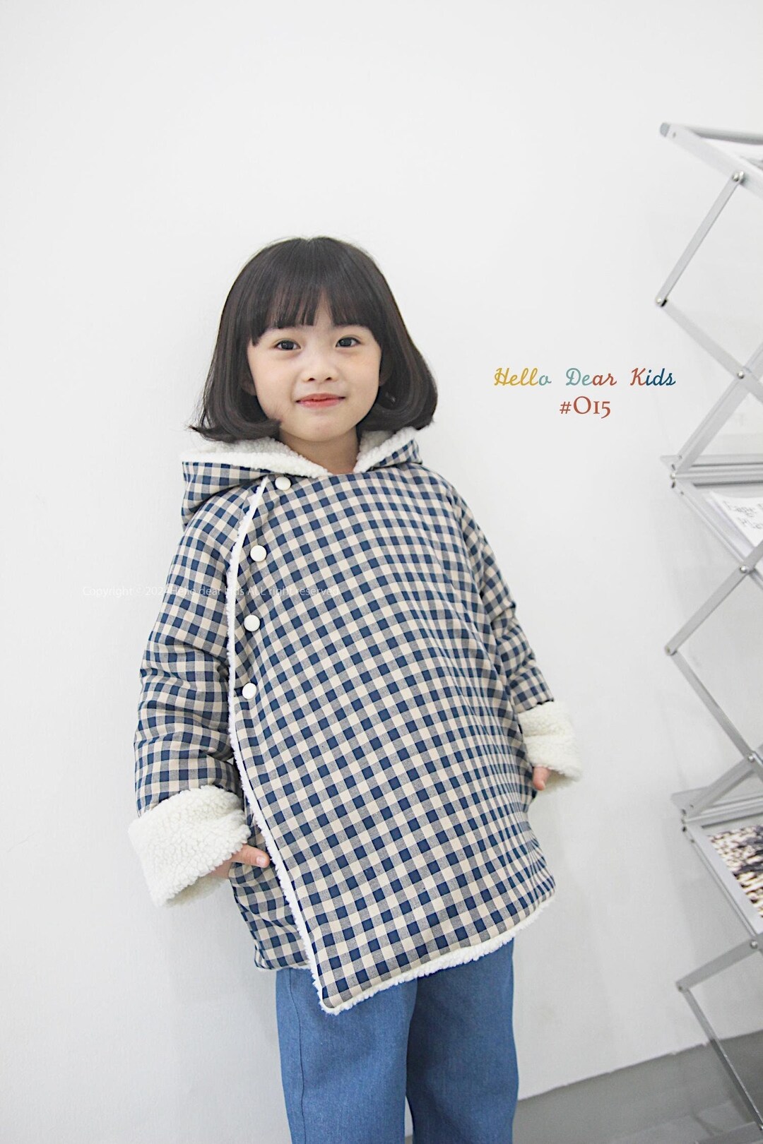 O15/ Kids Sewing Pattern/pdf Sewing Pattern/kids Shoulder Open Coat ...