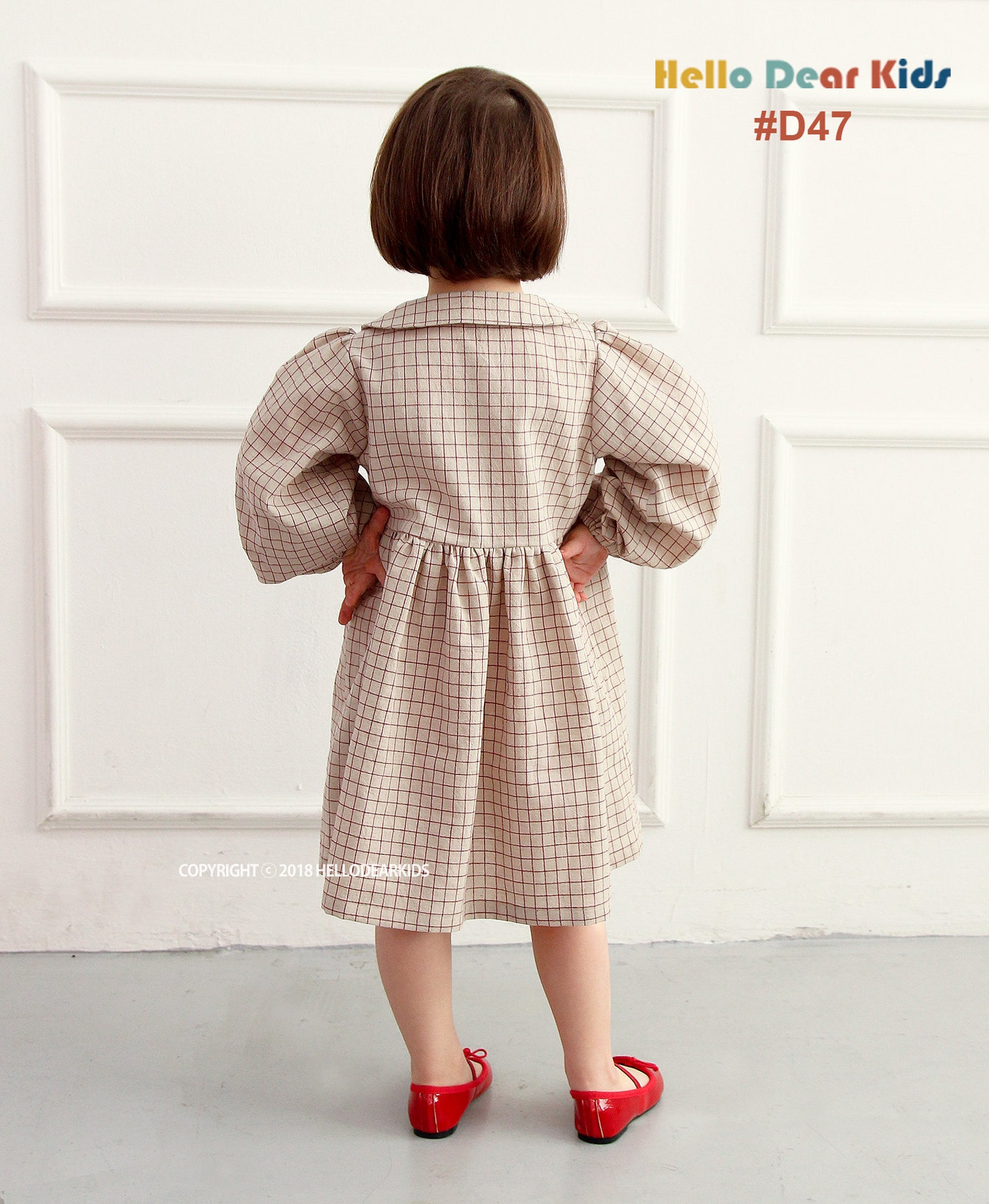 D47 / Kids Sewing Pattern /PDF Sewing Pattern/4 Dress With - Etsy