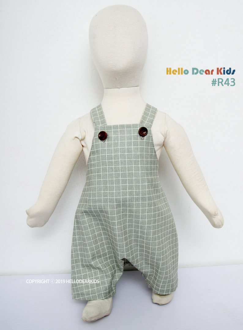 R43/ Sewing pattern / PDF sewing pattern / 4 Bundle Romper / | Etsy