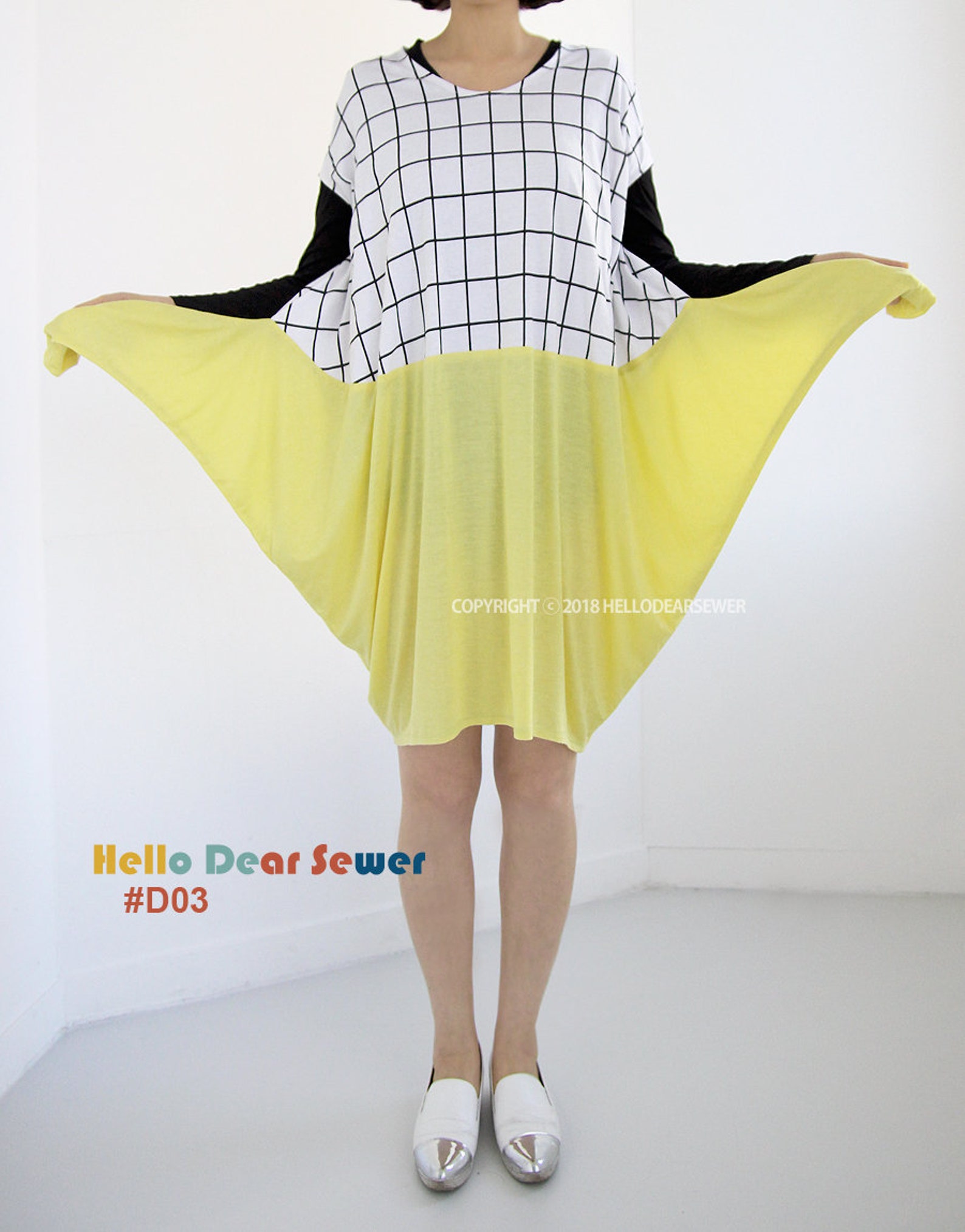 Women's PDF Sewing Pattern Knit / Jersey Dress / Jersey Tunic/ 2 Way ...