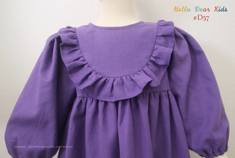 D57/ Kids Sewing Pattern/pdf Sewing Pattern/bundle Dress - Etsy